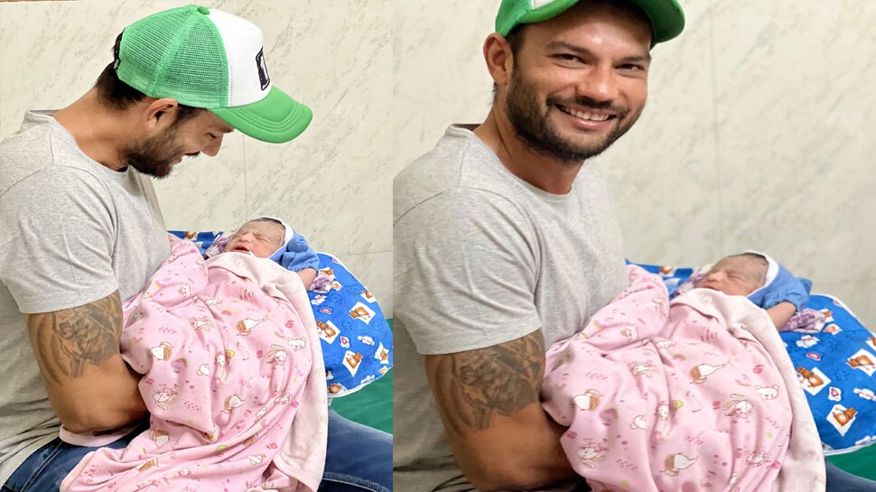 kkr star player sheldon Jackson become father share photo of son ...