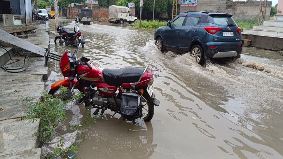 Phulera Incessant rain in Renwal two cattle died due to lightning ...