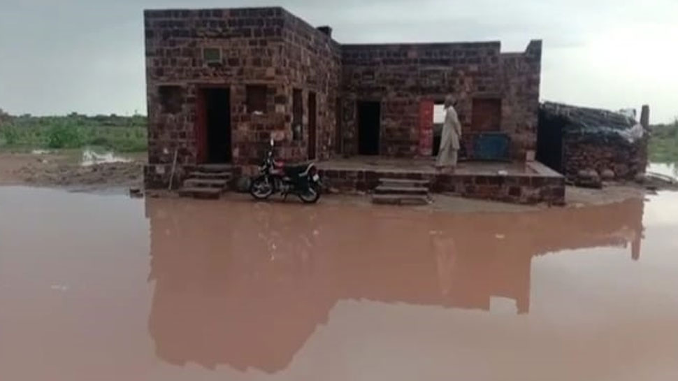 Phalodi News Villages submerged due to rain lost contact with the city | Phalodi News: आफत की ...