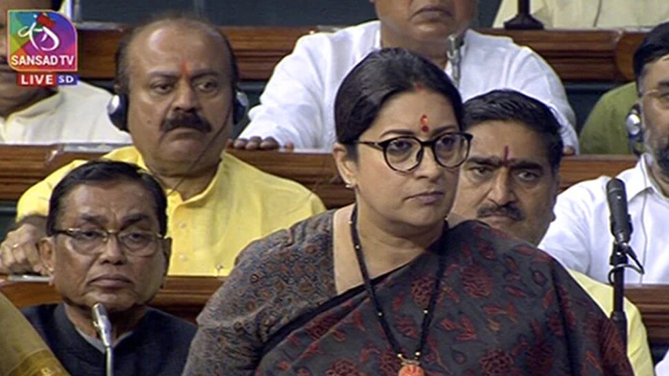 row over adhir ranjan chowdhury rashtrapatni comment bjp smriti irani ...