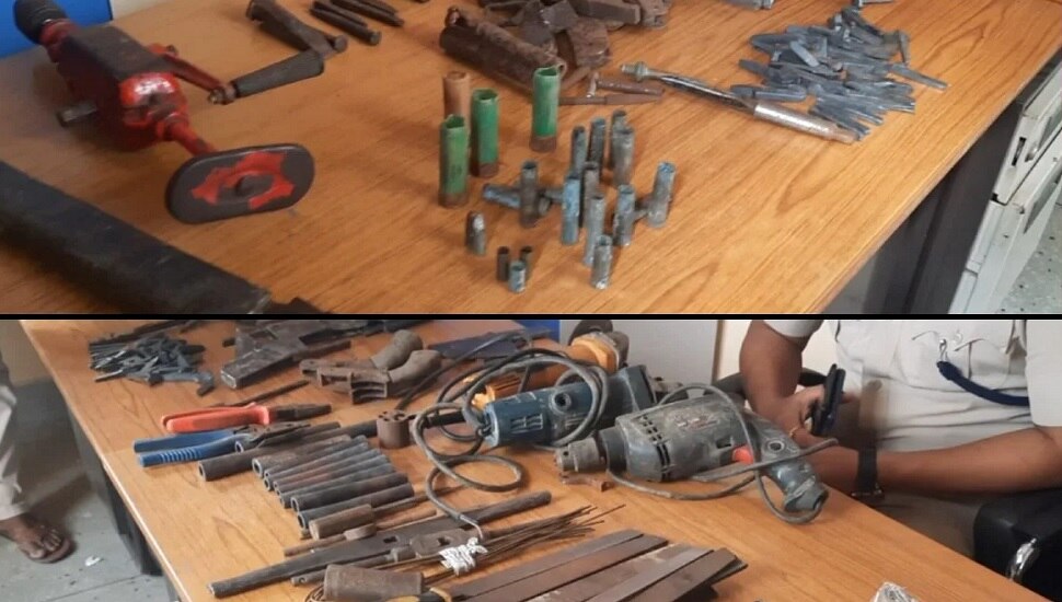 Mini gun factory exposed in special team raid three people arrested ...