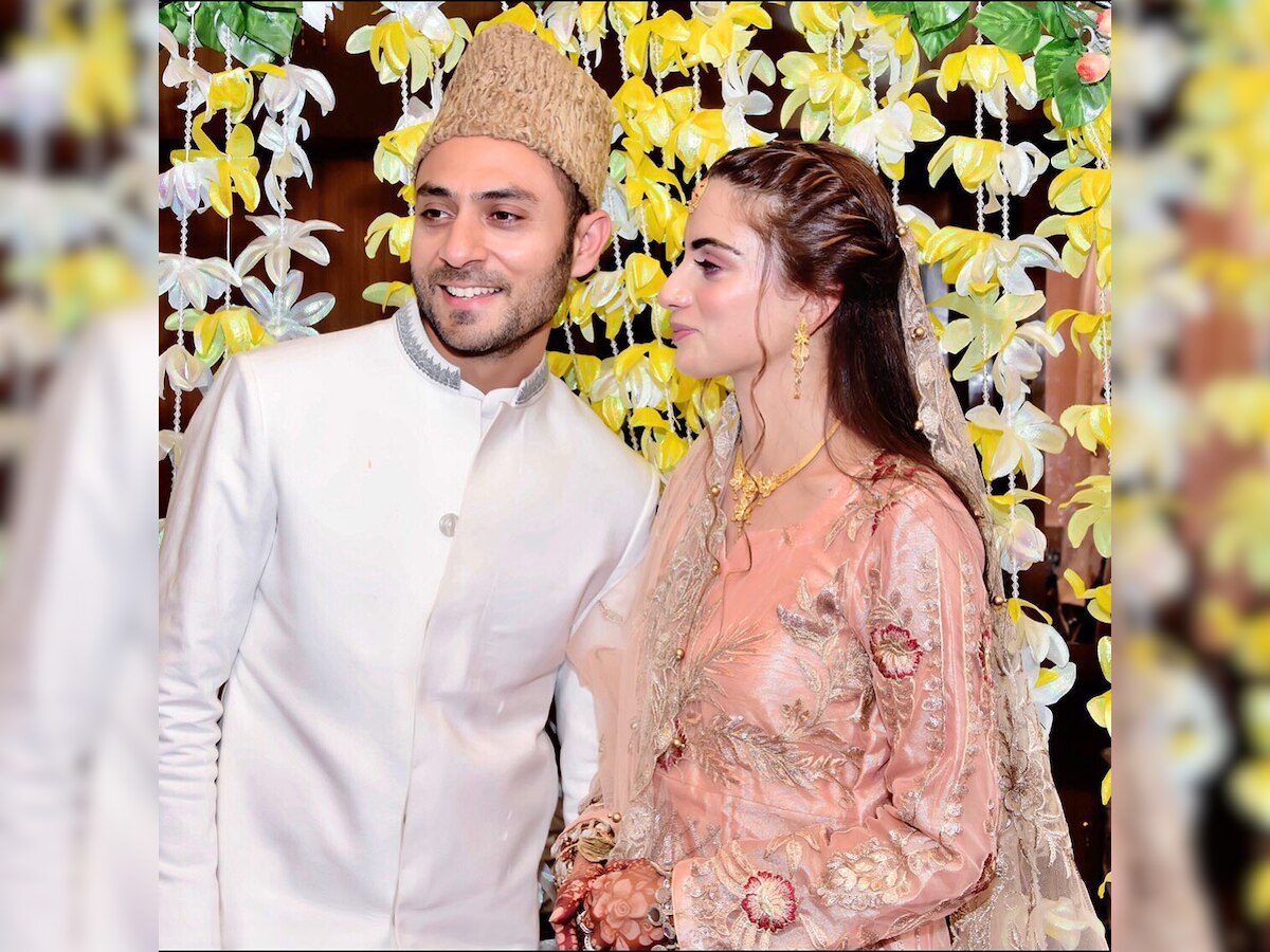 mudasir zafar married in the valley of kashmir childhood friend shaheer ...