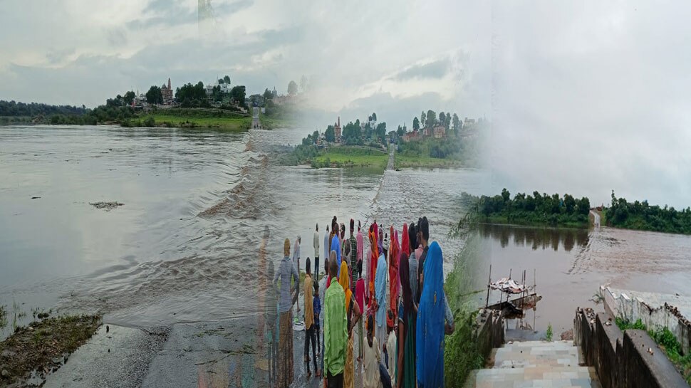 Beneshwar Dham became an island due to arrival of water in Som Mahi and ...