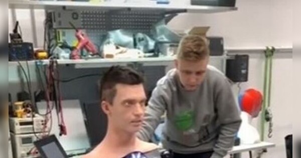 Russian factory making robot doppelganger of living person Promobots ...