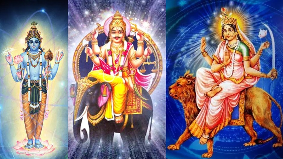 Thursday Puja of Brihaspati Dev Maa Katyayani and Lord Vishnu Puja ...