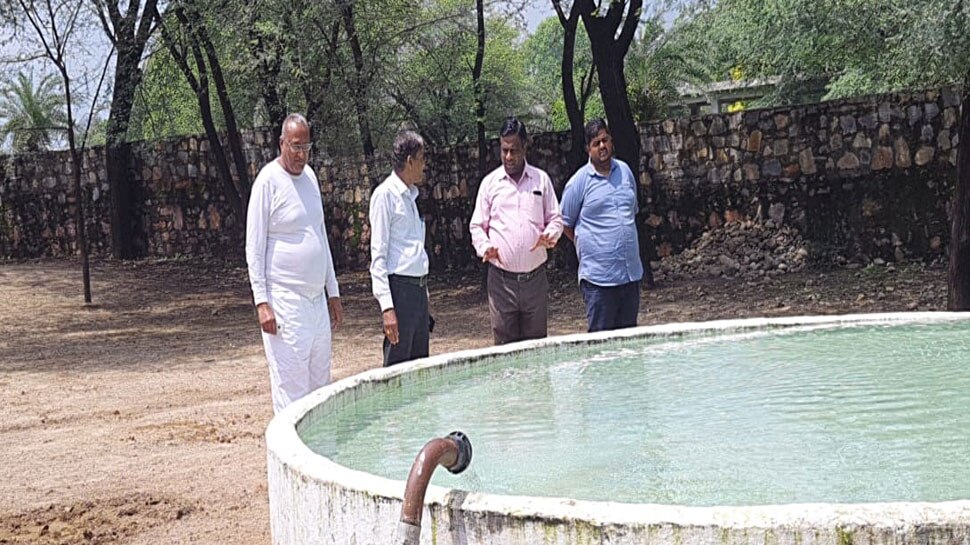 Bari Sadri Nangarchi did surprise inspection of Shri Mahavir Gopal ...