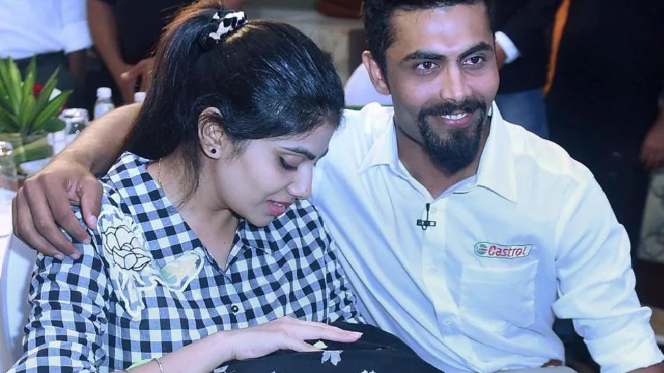 Ravindra Jadeja Daughter unique name nidhyana skzs | रविंद्र जड़ेजा की ...