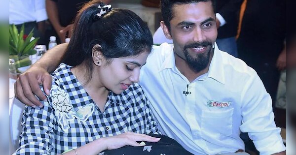 Ravindra Jadeja Daughter unique name nidhyana skzs | रविंद्र जड़ेजा की ...