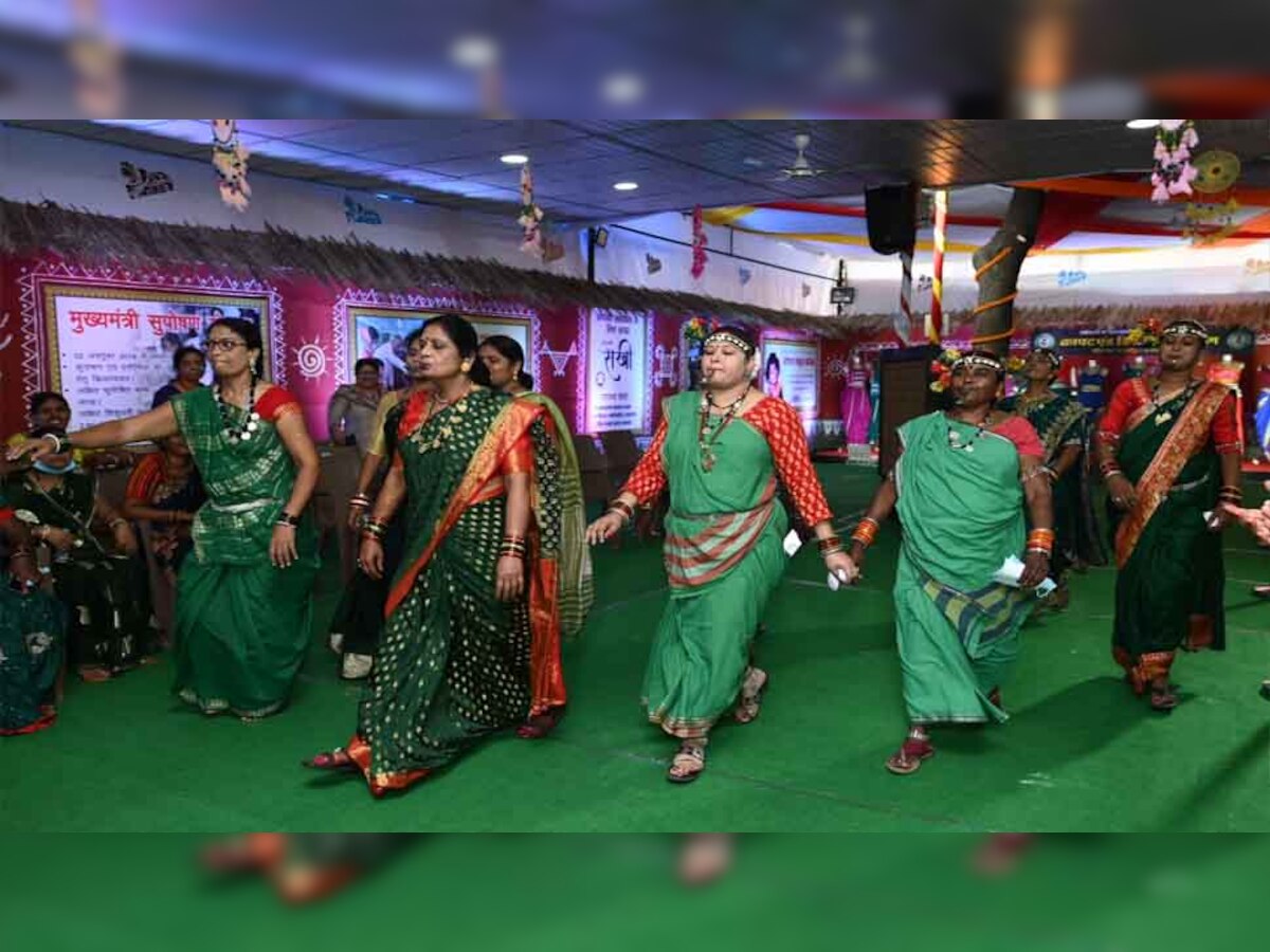 Teeja Pora tihar celebrated in CM House raipur CM bhupesh Baghel dance ...
