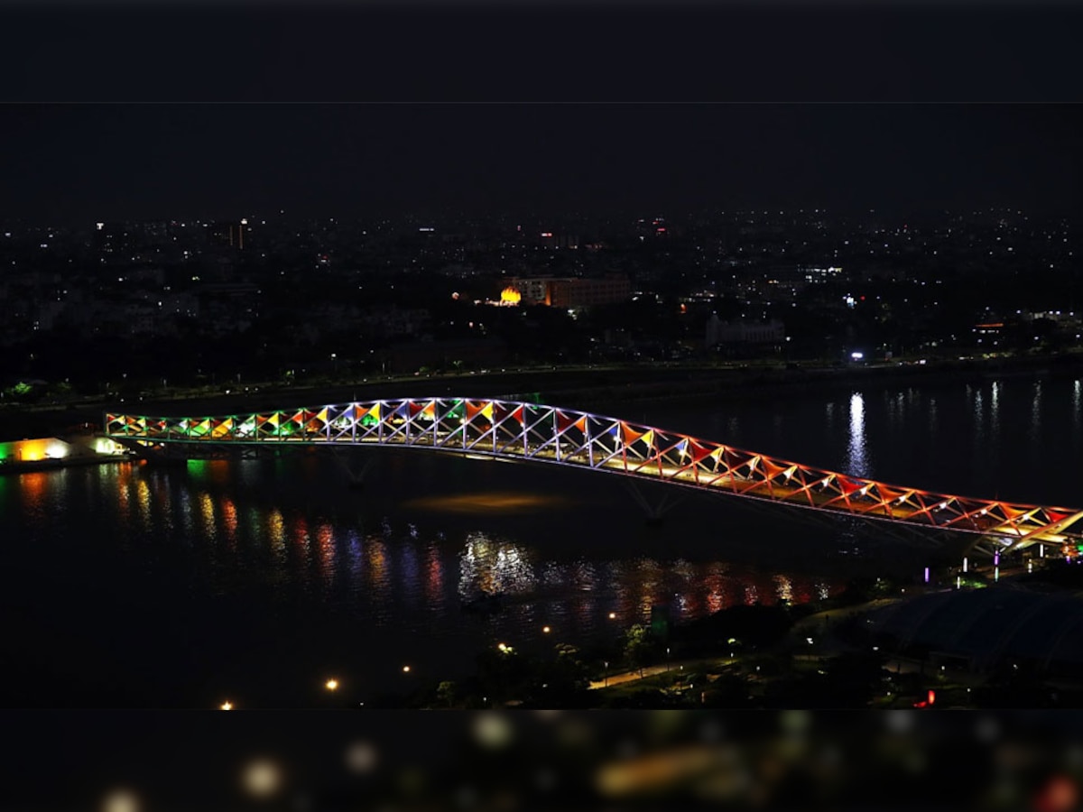 Atal Bridge Inauguration narendra modi sabarmati river Ahmedabad| Atal ...