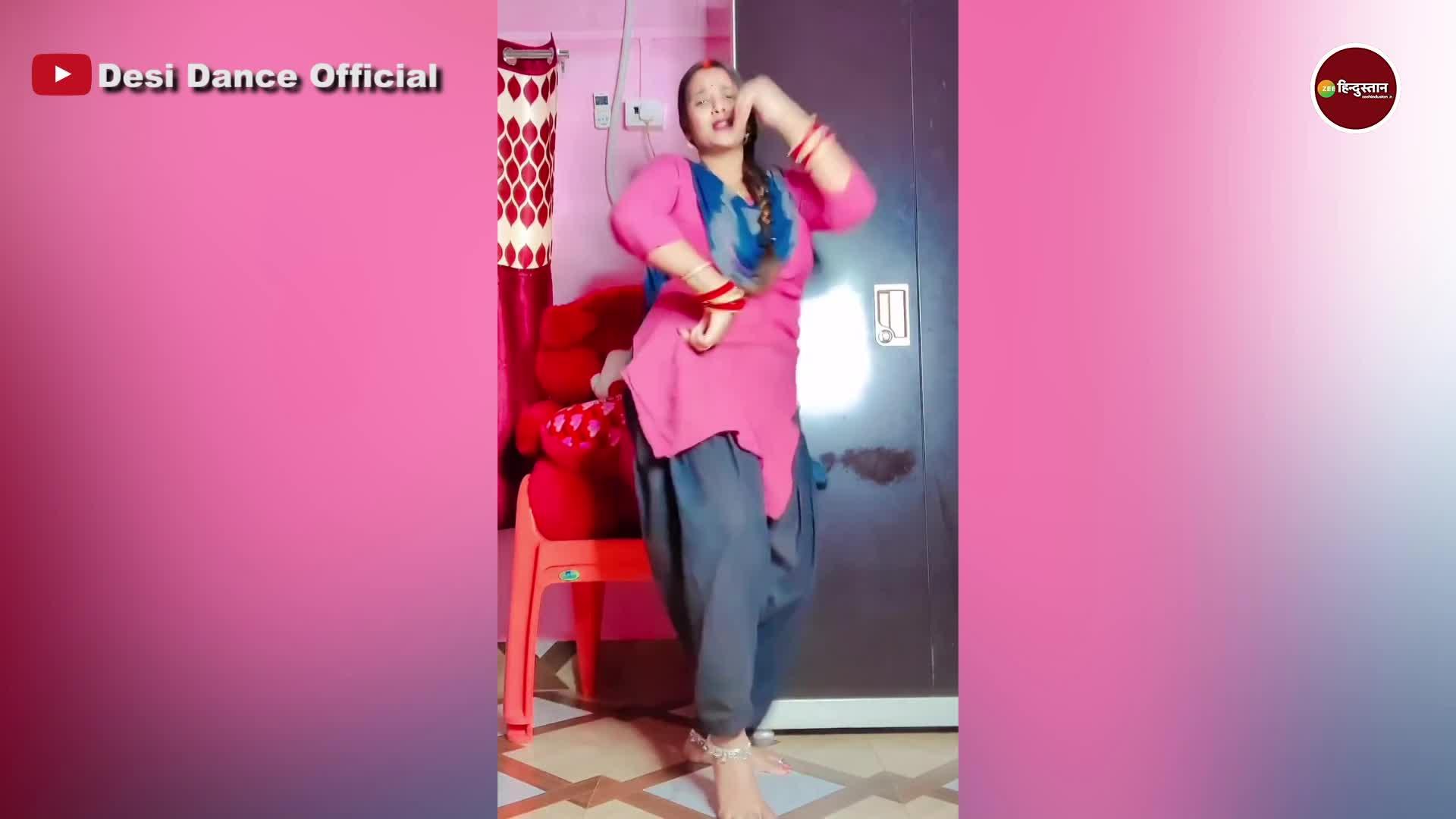 Desi Bhabhi Open Dance On Song Devar Dhodhi Chatna Ba Video Goes Viral