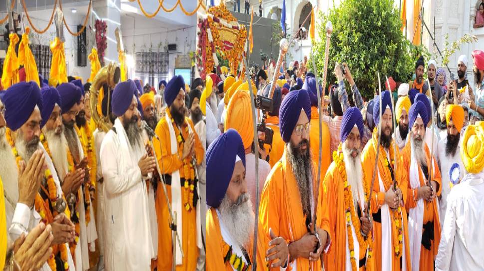 On the occasion of the first Prakash Purab, Nagar Kirtan was organized in Sri Darbar Sahib ...
