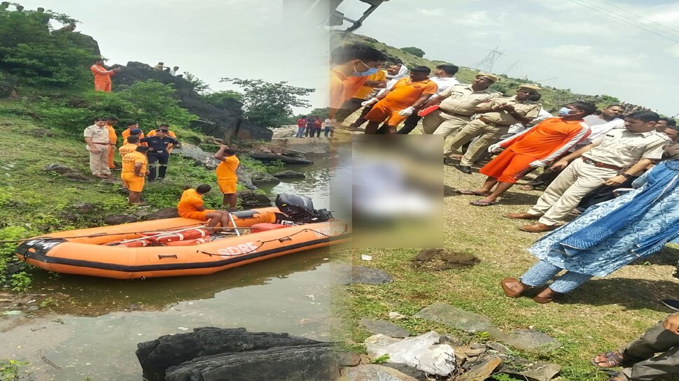 Kumbhalgarh young man drowned while taking a bath in Hapela pond body was removed after hard ...