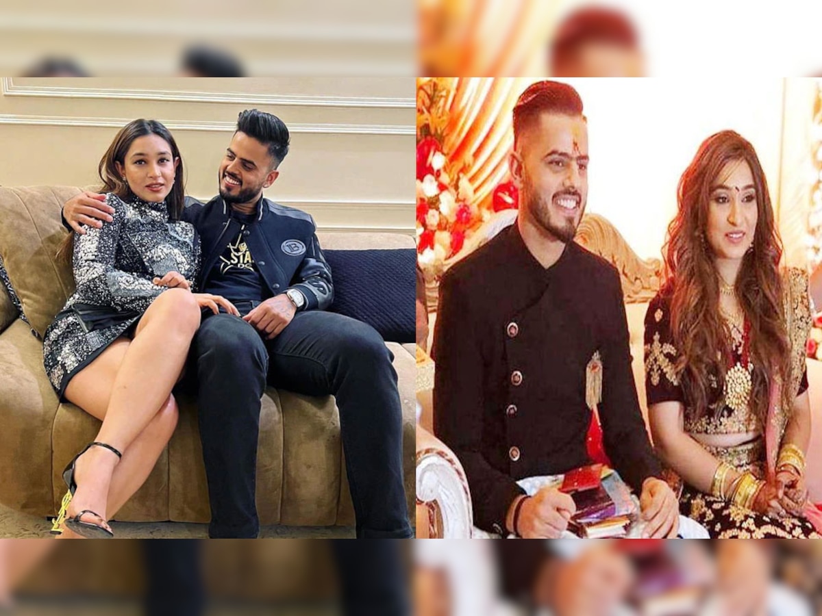 team india batter Nitish Rana and his wife saachi marwah love story and ...