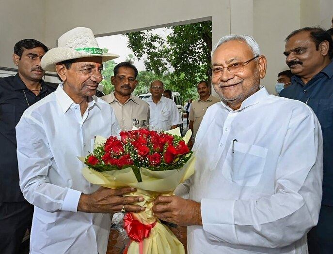 KCR roared against the government from Patna know the special things of ...