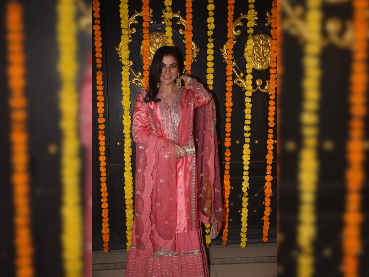 kundali bhagya preeta aka Shraddha Arya in pink sharara gota patti set ...