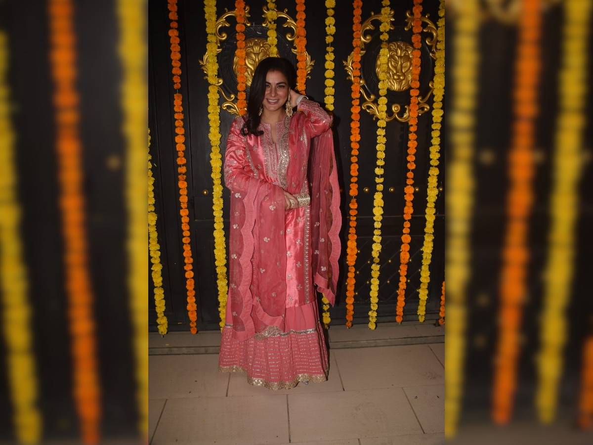 kundali bhagya preeta aka Shraddha Arya in pink sharara gota patti set ...