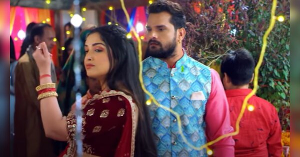 Superbold Amrapali Dubey Killer Dance Moves Melt Khesari Lal Yadav