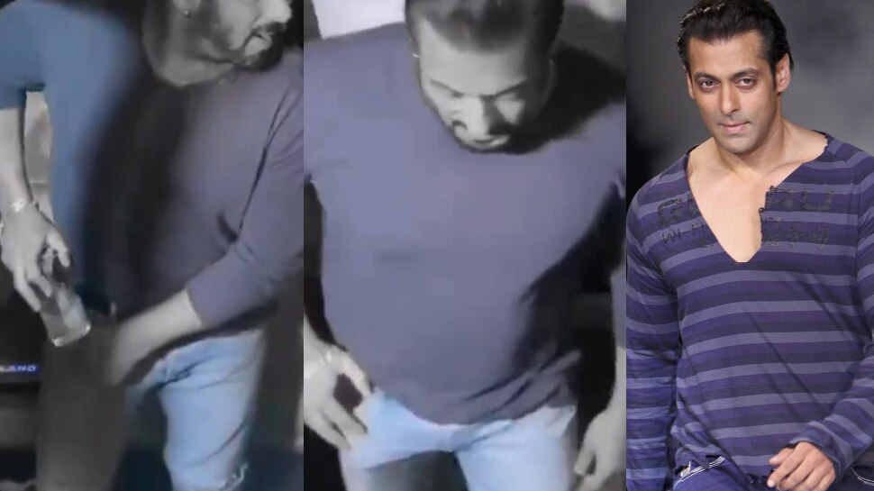 Salman Khan was holding glass and kept in pocket video gone viral ...