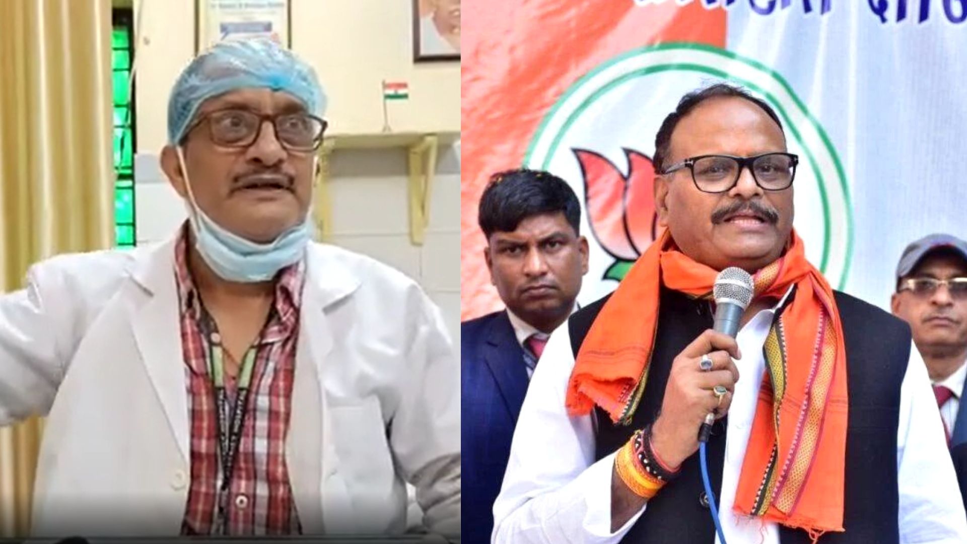 UP News tweet of Deputy CM brajesh pathak suspend 3 pharmacists of Jaunpur district hospital ...