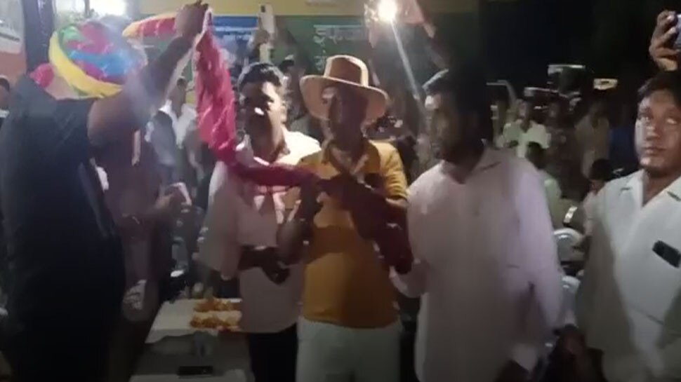 Jahazpur NCC battalion Colonel Sharma honored soldiers in Badlias ...