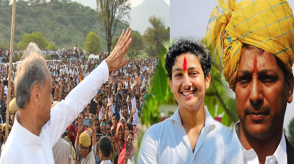 Chief Minister Gehlot who arrived on the birthday of Minister Gudha son ...