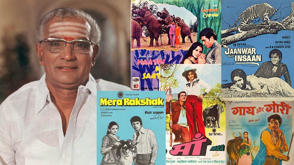 Bollywood Legends Animals In Bollywood Films South Indian Producer ...