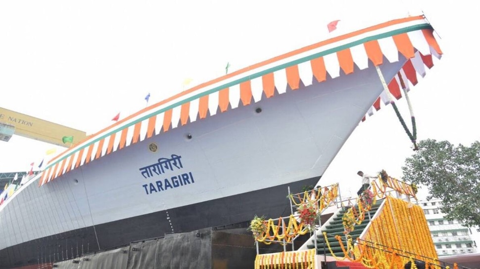 India launches stealth frigate Taragiri, Know all about this warship | INS Vikrant के बाद Navy ...