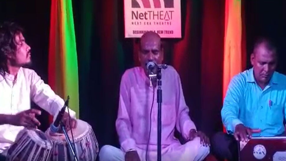 Jaipur Naval Kishore Rao teased the raga styles of Maand the audience ...