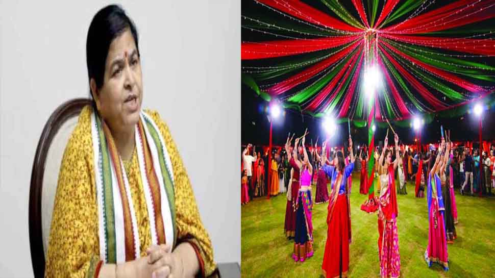 Usha Thakur big statement said muslim come garba pandal if Quran ...