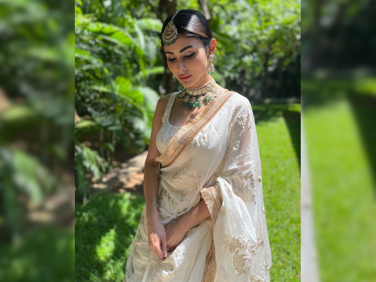 Mouni Roy in thigh slit dress flaunts her body smzs