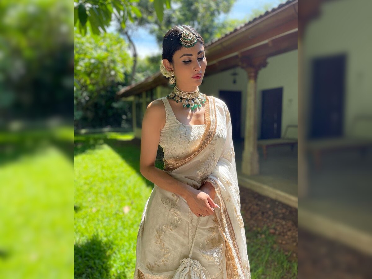 Mouni Roy in thigh slit dress flaunts her body smzs