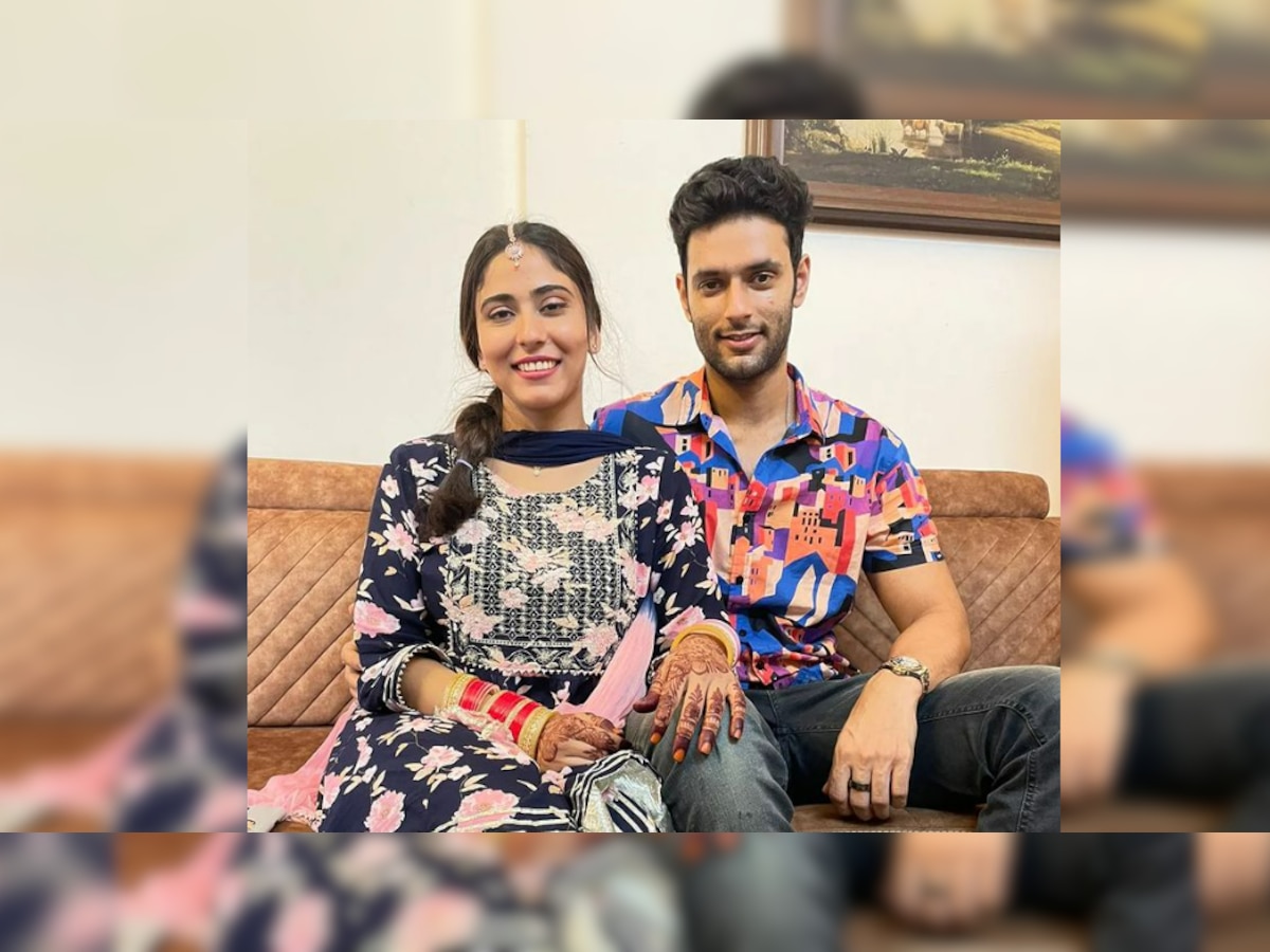 Cricketer Shivam Dubey Marry With Muslim Girl Anjum Khan Skzs | Photos ...