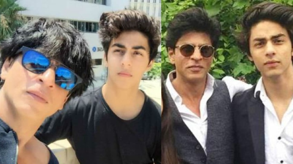 Shahrukh Khan Compares Aryan Khan Photos with himself and proudly said ...