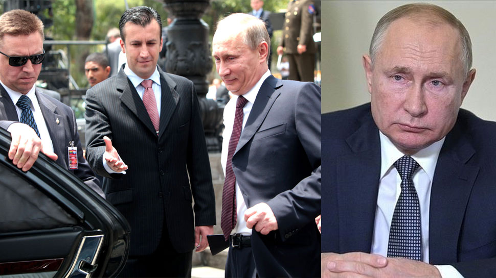 Russian President Vladimir putin was going with the convoy, when there ...