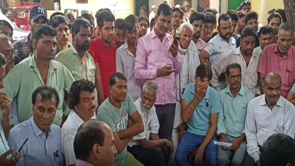 Dausa Lalsot case of encroachment caught fire angry traders closed the ...