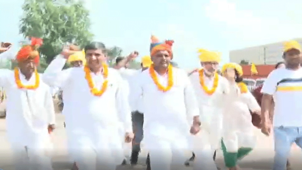 ahir regiment big demonstration delhi jantar mantar indian army nchr ...