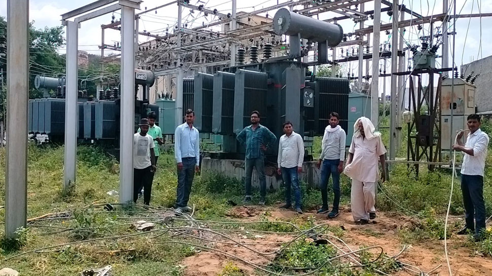 Electricity department ready for Diwali in Bansur employees engaged in ...