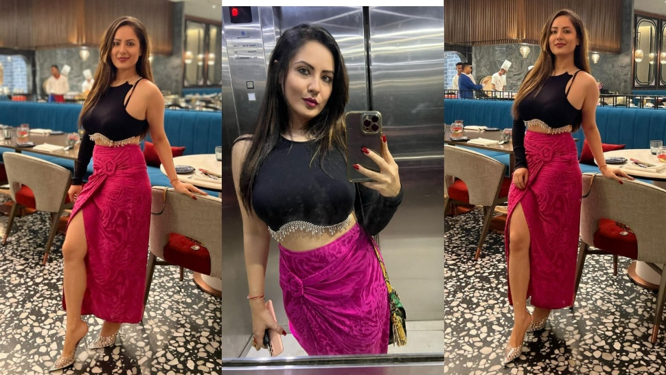 mahadev fame puja banerjee flaunts huge cleavage and milky boobs puja ...