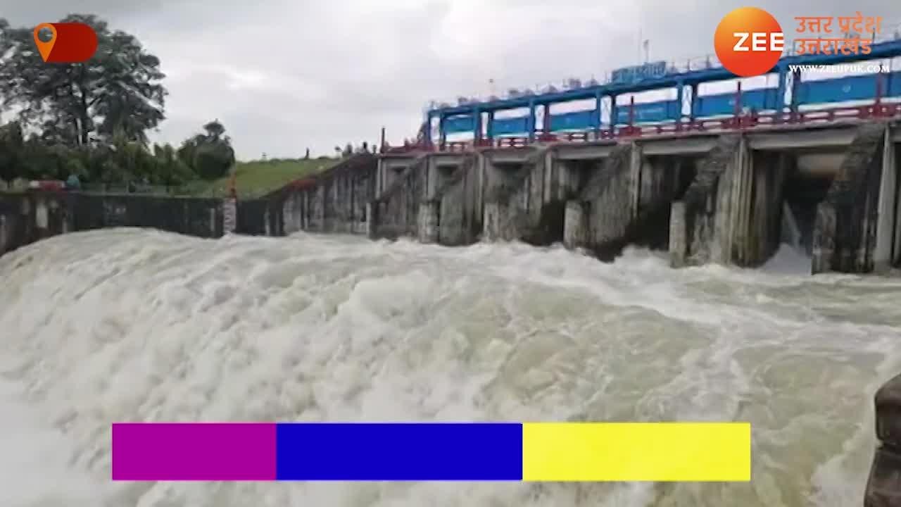 Uttarakhand udham singh nagar Nanak Sagar Dam overflows water released ...