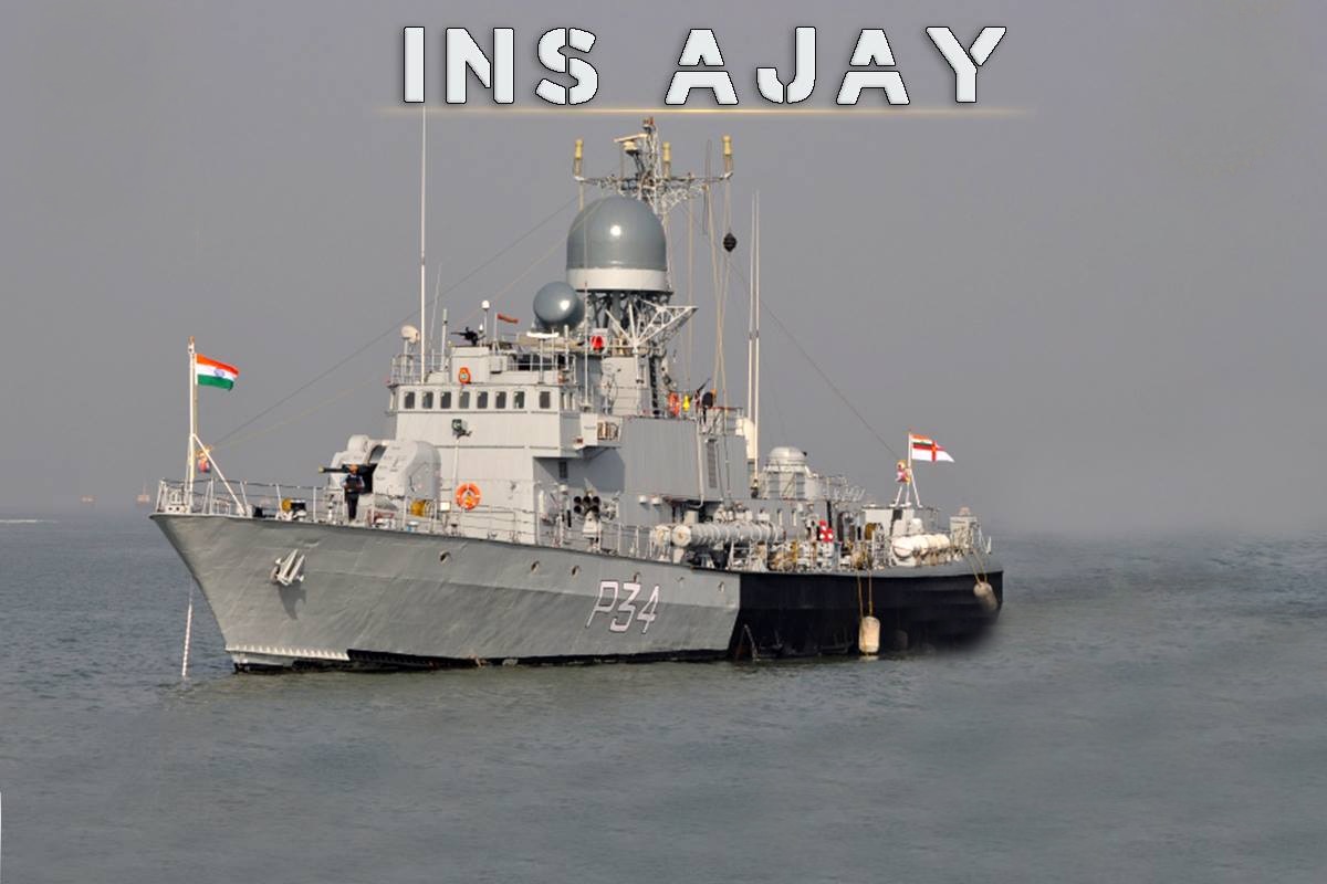 INS Ajay decommissioned from Indian Navy after 32 years Of glorious ...