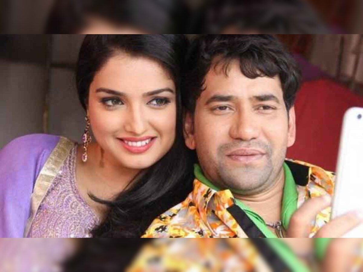 Bhojpuri actress amrapali dubey and dinesh lal yadav aka nirahu rumoured affair reason ...