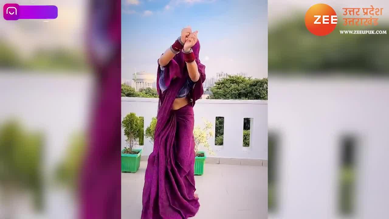 Indian Bhabhi Bang Bang Dance On Gurpreet kaur Haryanvi Song Baithungi Motor Car Viral On Social ...