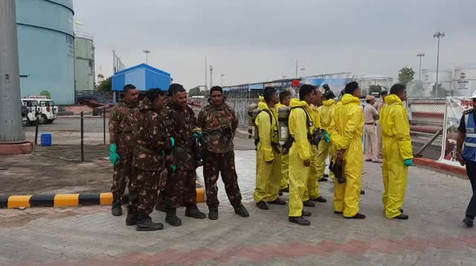 Chittorgarh Conducted mock drill to check security of IOCL depot DM ...