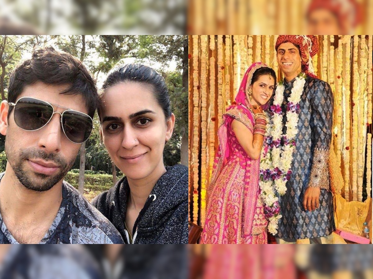 Team India former player Ashish Nehra and his wife Ashish Nehra Love ...