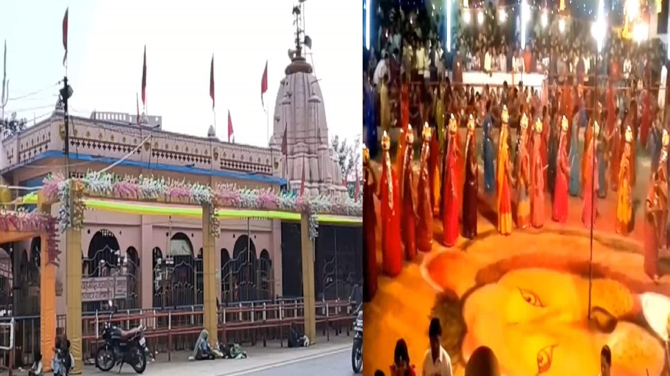 Navratri 2022 Ratlam famous Kalika Mandir Devotees have darshan of 3 ...