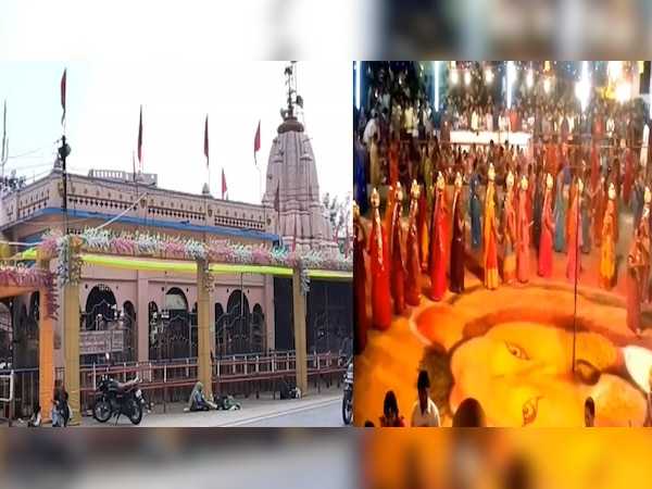 Navratri 2022 Ratlam famous Kalika Mandir Devotees have darshan of 3 ...