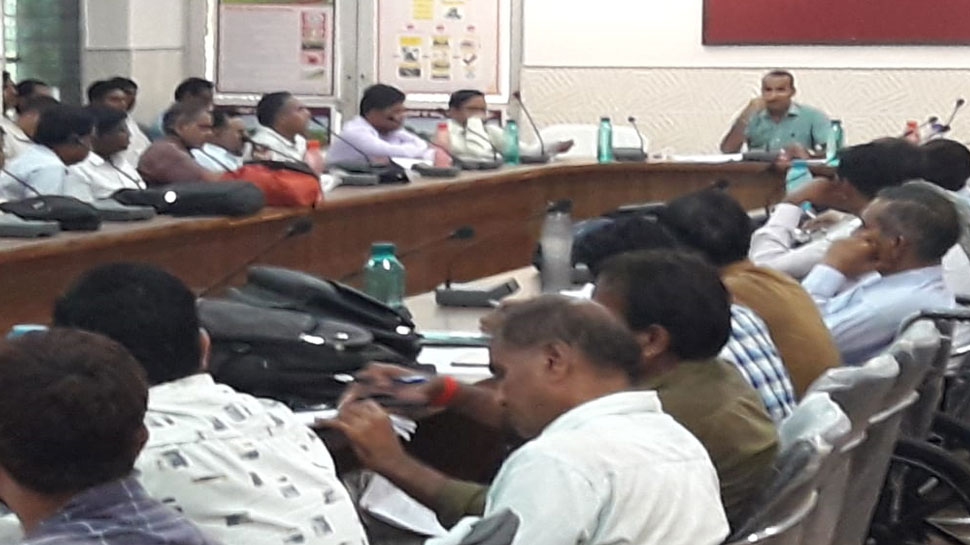 Kota Sangod Meeting held in Panchayat Samiti auditorium information ...