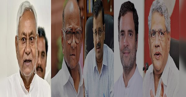 Nitish kumar met sharad pawar cm kejariwal rahul gandhi sitaram yechuri ...