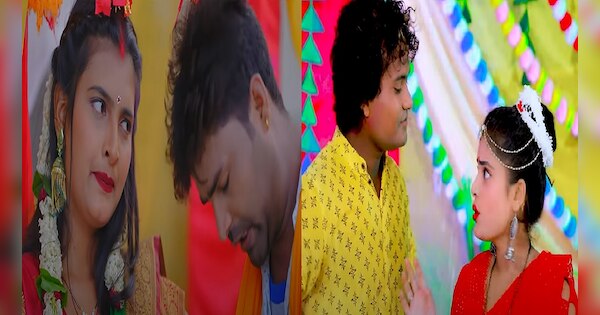 Antara Singh Priyanka two Bhojpuri Devi Geet created a ruckus video ...